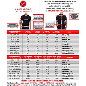 Laverapelle Men's Genuine Lambskin Leather Jacket (Black, Medium, Polyester Lining) - 1501200