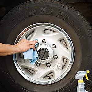 Scott Shop Towels, Strong and Absorbent Multi-Purpose Blue Disposable Towels, 55 Sheets per Roll, 4 Rolls (220 Sheets)