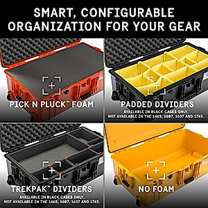 Pelican Air 1615 Case No Foam - Orange