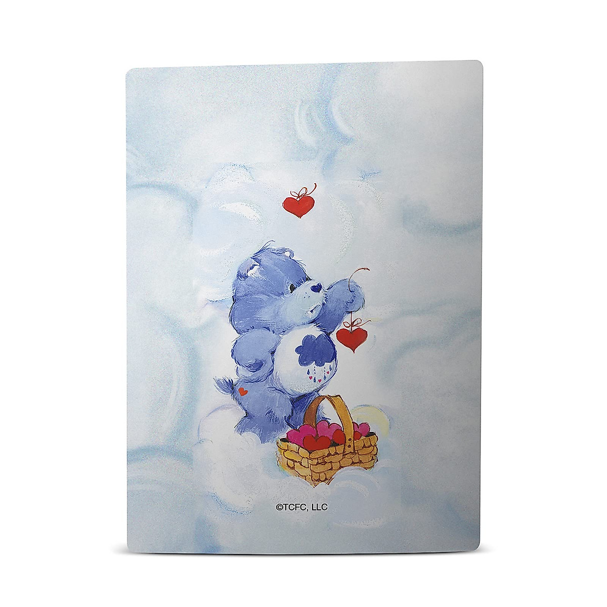 Head Case Designs Officially Licensed Care Bears Grumpy Classic Vinyl Faceplate Sticker Gaming Skin Case Cover Compatible with Sony Playstation 5 PS5 Disc Edition Console