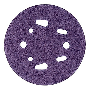 3M DISC5IN10PK120 Sanding Discs, 5 inch, Purple