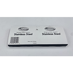 Personna Stainless Steel Double Edge Blades - 100 Pack 100 razor blades by Personna