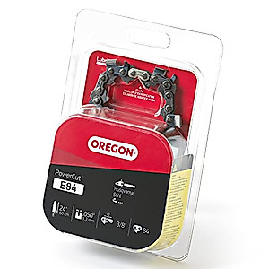 Oregon B84 Full Chisel Professional Chainsaw Chain for 24" Bar, 84 Drive Links, .050" Gauge, 3/8" Pitch, 72EXL, Fits Husqvarna, Stihl