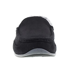 Deer Stags Men's Slipper, Black-Spun, 10 Wide