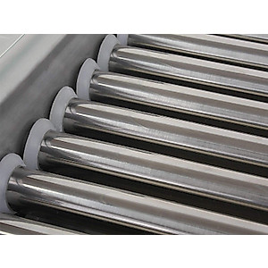 New Commercial 18 Hot Dog Hotdog 7 Roller Grill Cooker Machine w/ Cover