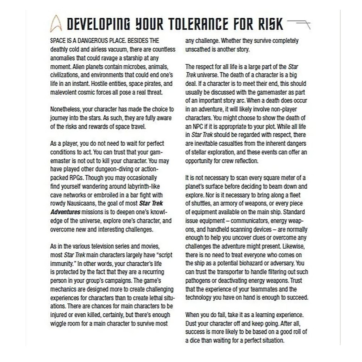 Modiphius Entertainment Ltd Star Trek Adventures: Player's Guide - Expansion to RPG Star Trek Adventures Core Rulebook, Hardcover