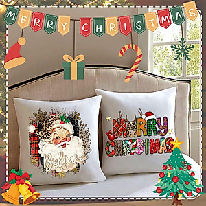 EOGOW Christmas Iron on Transfers, 9PCS Iron on Decals for T Shirts Iron on Transfers Dtf Transfers Ready to Press Heat Transfer Designs Screen Print Transfers Ready to Press Iron on Shirt Decals