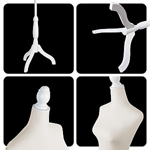 Female Dress Forms Mannequin Torso for Sewing Manicanequin Body Tripod Stand for Clothing Dress Jewelry Display