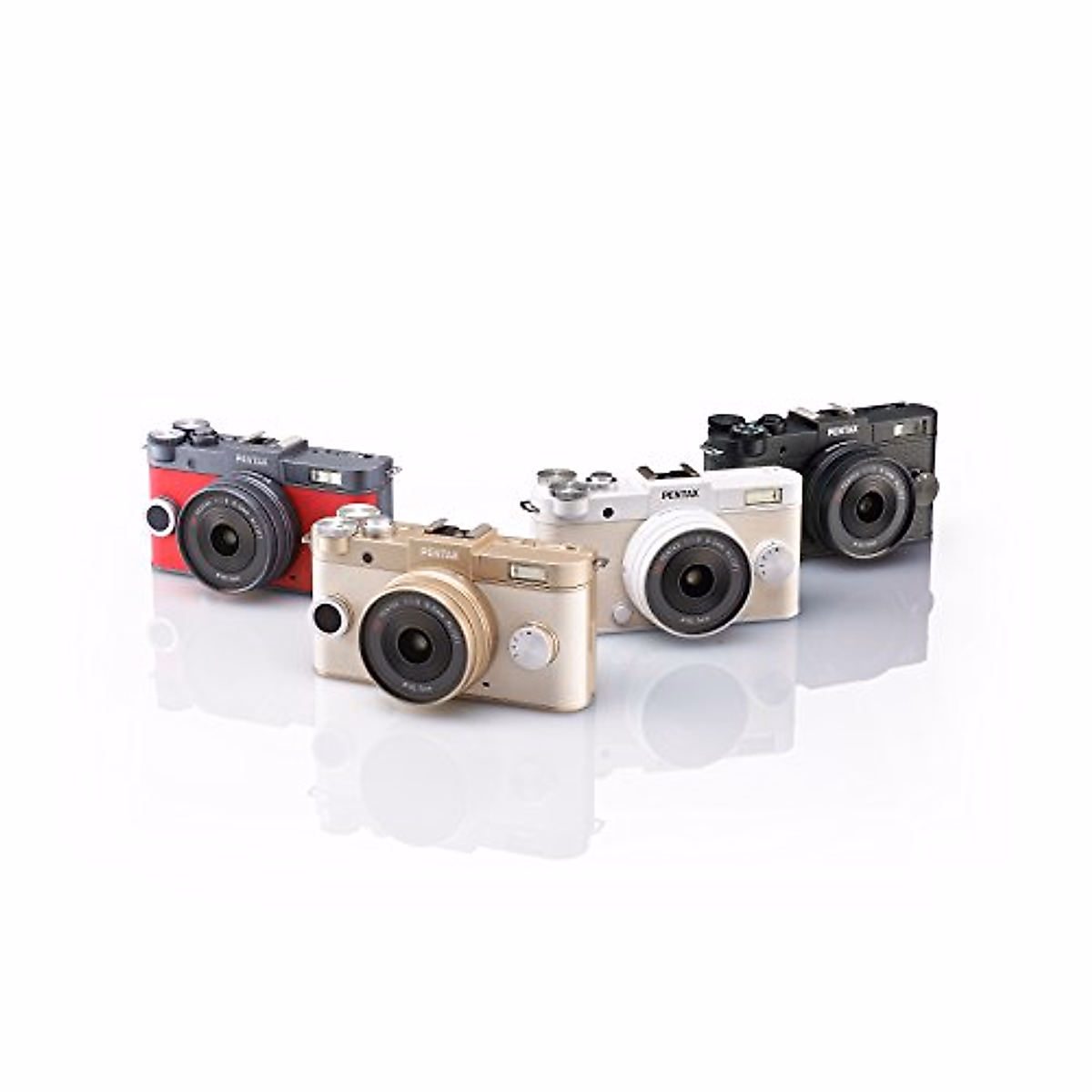 Pentax Q-S1 02 12.4MP Mirrorless Digital Camera with 3-Inch LCD (Champagne Gold)