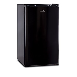 Commercial Cool CCR32B Compact Single Door Refrigerator and Freezer, 3.2 Cu. Ft. Mini Fridge, Black