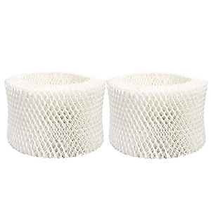 Hasmx 2-Pack Replacement Humidifier Wicks Filter for Vicks WF2 WF-2 V3100 V3500N V3600 V3800 V3900, Honeywell HCM-350 Series HCM-630 HCM-650 HCM-710 HCM-1000, Sunbeam 1118 1119 1120,Kaz 302 Humidifier