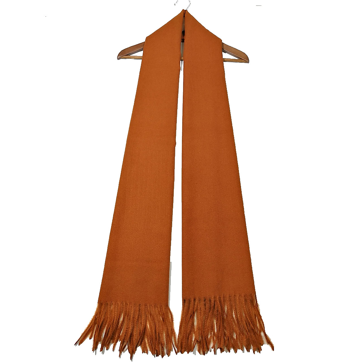 Shanlin Large Size Unisex Imitation Cashmere Winter Scarves for Men and Women (Caramel)