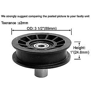 q&p Outdoor Power Idler Pulley Replace 179114 532179114 13-12644 78-056 280-934
