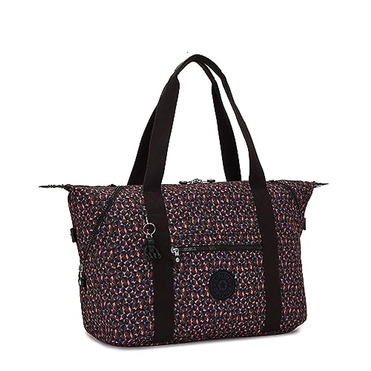Kipling Women's Art M Print 3 Tote Happy Squares