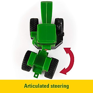 John Deere Tractor Toy and Truck Toy Value Set - 20 Farm Toys - Includes Tractors, Trucks, Fencing, and Horse Toy - Toddler Ages 5 Years and Up