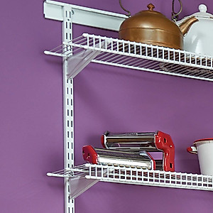 ClosetMaid 21203 Small Plastic End Caps for Wire Shelving, 1000-Pack, White, 1000 Count