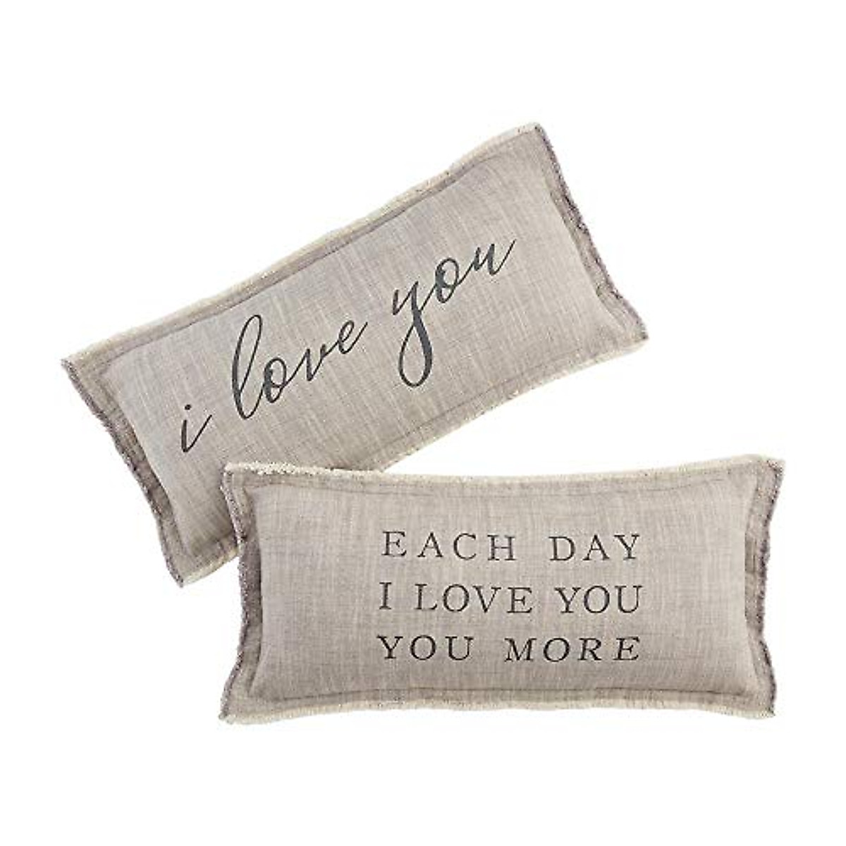 Mud Pie Love Pillows, Each Day