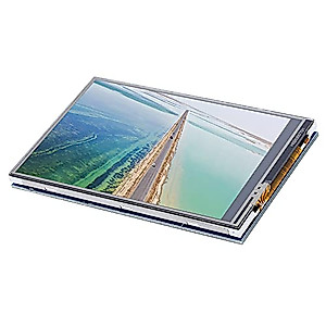 FOLOSAFENAR 3.5inch Monitor, PCB 480×320 Portable Sensitive Touchscreen with Stylus Pen for Raspberry Pi 4B for Daily Work Study