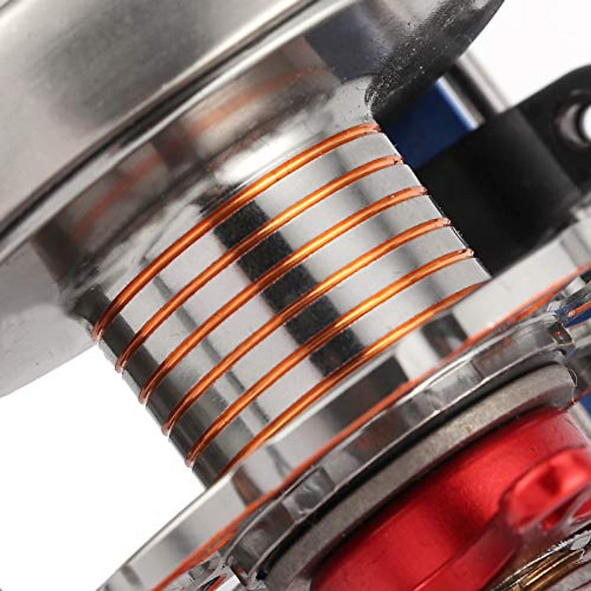 Velaurs 2.5:1 Fishing Reel, Exquisite Automatic Line Arranging Raft Fishing Wheel 2‑Color for Fishing Tool for Fishing Reel Accessory(Right Hand)