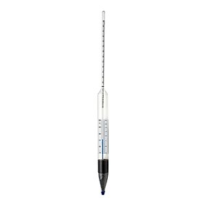 SP Bel-Art, H-B DURAC Safety 9/21 Degree Brix Sugar Scale Combined Form Thermo-Hydrometer (B61822-0100)