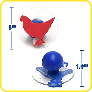 READY 2 LEARN Giant Stampers - Farm Animals - Set of 10 - Easy to Hold Foam Stamps for Kids - Arts and Crafts Stamps for Displays, Posters, Signs and DIY Projects