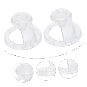 GLEAVI Clear 3D Printing Pen Rack 2pcs Storage Accessories Printing Brush Rack Plastic Storage Rack Pencil The Brush 3D Base Plastic 3D Pen Holder Printing Pen Pen Storage Rack