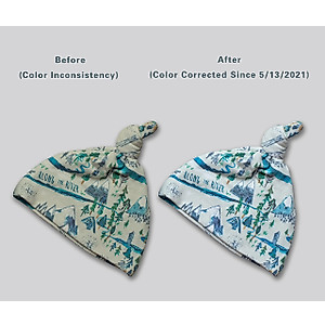 Miaoberry Organic Muslin Baby Boy Swaddle Blanket and Hat Set Newborn Unisex Neutral| Adventure Awaits| Boho Mountain Forest |Photo Props Birth Announcement Card