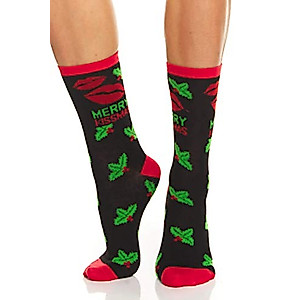 Yacht & Smith Christmas Fuzzy Socks, Womens Holiday Slipper Sock, Furry, Bulk Gift Stocking Stuffer