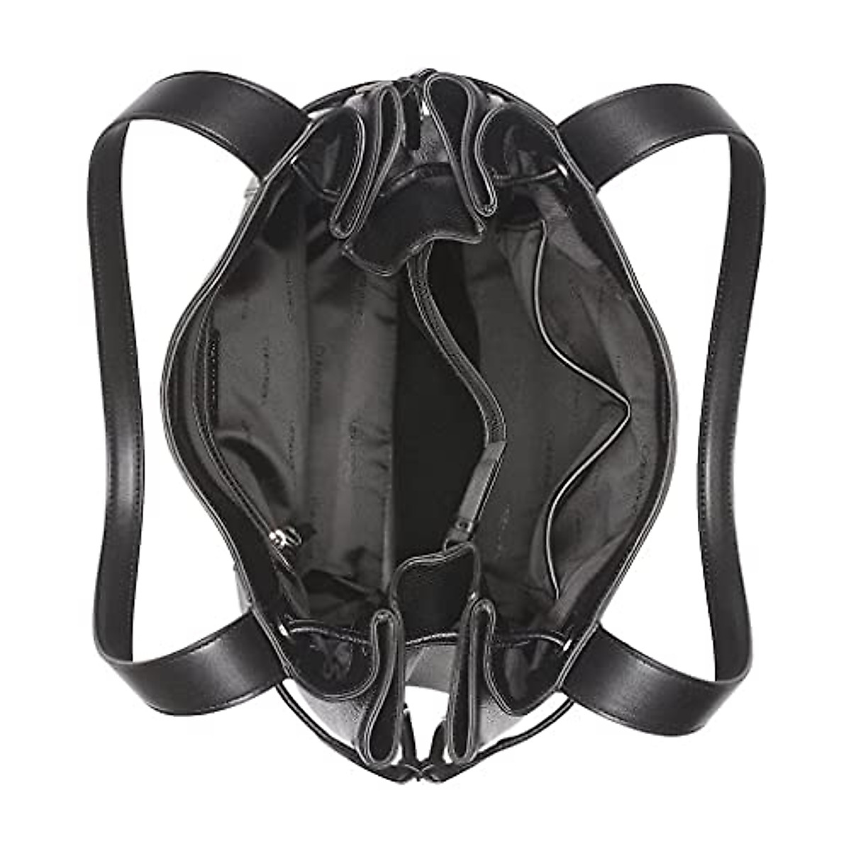 Calvin Klein Leah Tote, Black/Silver