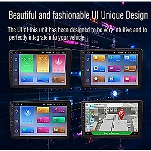 Android 12 Car Stereo Radio Player IPS GPS Navigation Built-in Wireless CarPlay Bluetooth Head Unit Supports Full RCA Backup Camera WiFi DVR TPMS for KIA Forte Cerato 2008 - 2014