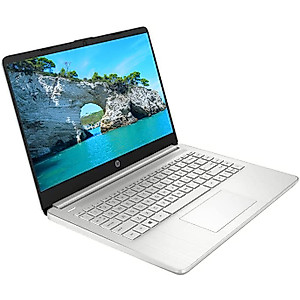 HP 2023 14" HD IPS Laptop, Intel Celeron Processor Up to 2.60GHz, 8GB RAM, 64GB SSD, Ultra-Fast WiFi, Webcam, Windows 11(Renewed)