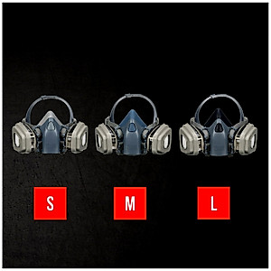 3M Professional Paint Respirator, Medium, N95, 7512PA1-A