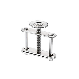 uxcell Flow Control Tubing Clamps Adjustable Swivel Screw Compressor Hose Clamp for Lab 5Pcs