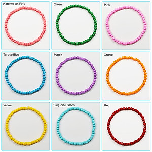 Bala&Fillic Opaque Black Color 4mm Seed Beads About 1200pcs/100Grams in Bag, 6/0 Glass Craft Beads for Making Bracelet and Necklace (Black)