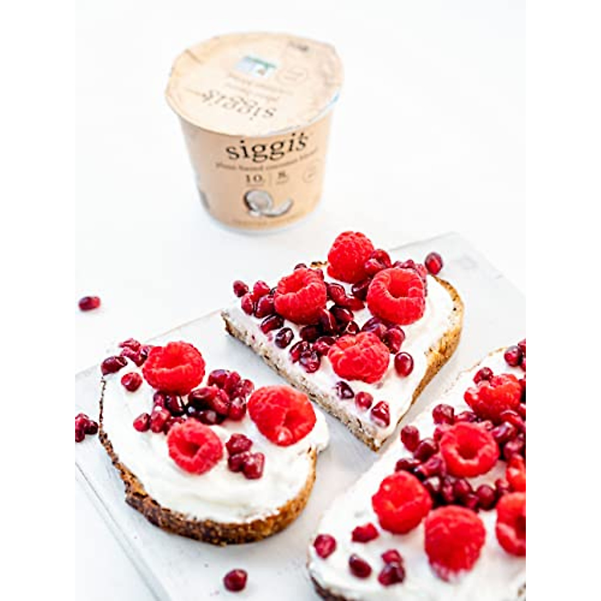 Siggi's, Toasted Coconut Plant-Based Yogurt, 5.3 Ounce