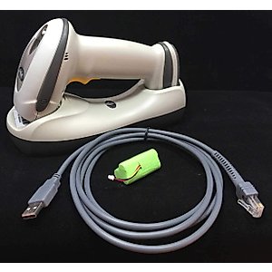 Motorola Symbol LS4278 USB Wireless Barcode Scanner - Biege (Renewed)
