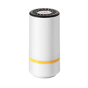 Mini Vacuum Sealer Machine, with Three Sizes Sous Vide Reusable Bags, Rechargeable Small Size Electric Pump, Vacuum Bags for Storage and Home Use, Keep Food Fresh, Travel Space Saver (White)