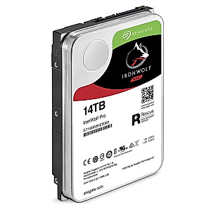 Seagate IronWolf Pro 14TB SATA III 3.5" Internal NAS Hard Drive, 7200 RPM