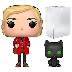Funko POP The Chilling Adventures of Sabrina - Sabrina Spellman with Salem Pop! Vinyl Figure (Includes Compatible Pop Box Protector Case)