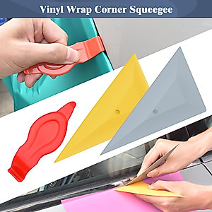 Zanch Vinyl Wrap Tool Kit,Complete Tools for Automotive Vinyl Wrap Film Installation - Deluxe 66pcs Includes Yellow Heat Gun