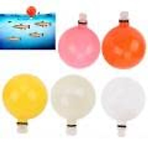 VBESTLIFE 5Pcs Plastic Stick On Foam Tear Drop Bobber Tube Strike Indicator Fly Fishing Parts Corks, Floats & Bobbers Terminal Tackle