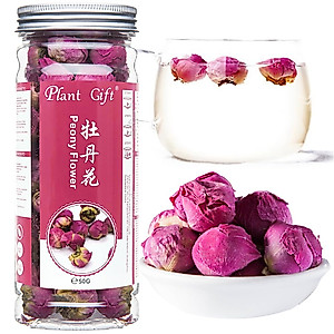 Plant Gift Peony Ball (Paeonia lactiflora) Pink Fragrance Ball Natural Dried Peony Flowers, Herbs Accessories Decorations, Chinese Peony Tea, Peonies Tea 50G/1.76oz