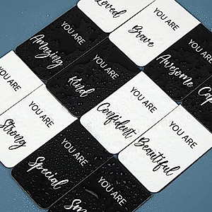 24 Pcs Inspirational Quotes Magnetic Bookmarks Encouraging Bookmarks Cute Positive Motivational Magnet Bookmarks Page Clips for School Students Teachers Office Reading Supplies]