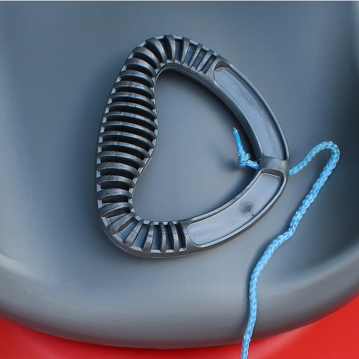 Flexible Flyer Portable Snow Stroller Baby Sled. Toddler Boggan Infant Sleigh, red, 33 x 14 x 17 inches