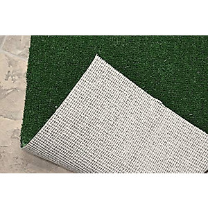 Garland Rug, Green 4' x 6' Artificial Grass Indoor/Outdoor Area Rug, Rectangle, 4 ft x 6 ft