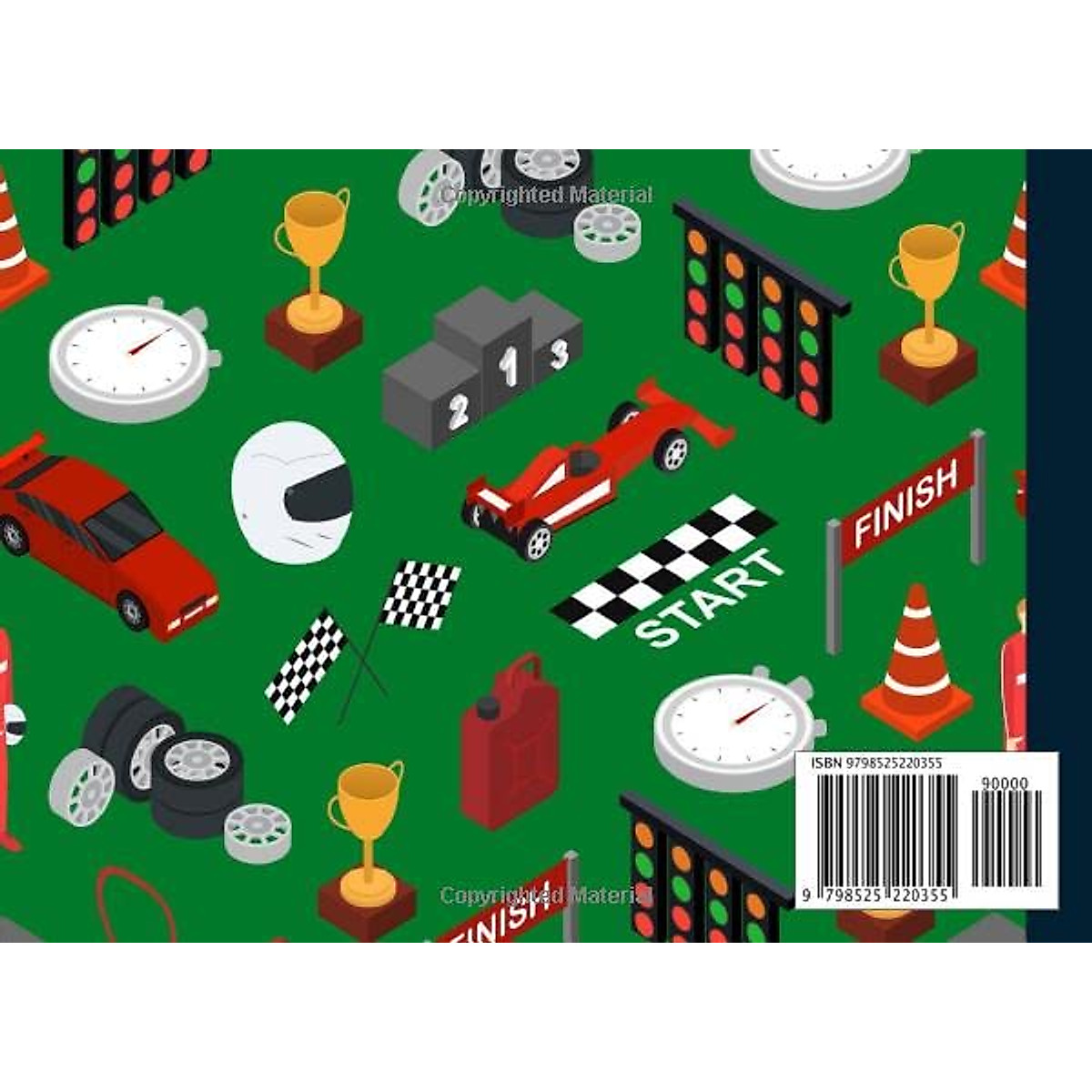 Autograph Book: Premium F1 Racing Cover | Signatures Blank Scrapbook, Memorabilia Album Gift, Keepsake Memory Book, Size 8.25" x 6" By Lore Heil