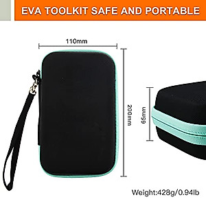 FrogBro Solar Panel Tester Photovoltaic Multimeter Upgrade EY800W with Ultra Clear LCD, Smart MPPT Open Circuit Voltage Troubleshooting Utility Tool for Solar PV Testing (LCD 800W)