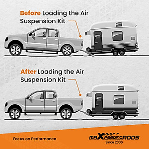 maXpeedingrods 5000 lbs Rear Air Suspension Bags Kit for Dodge Ram 1500 Standard 4WD 2019-2025 Air Spring Bag Kit