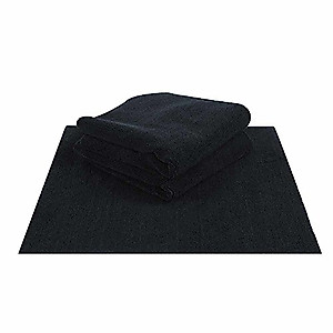Chemical Guys MIC_805_3 Monster Edgeless Microfiber Towel, Black (16 in. x 16 in.) (Pack of 3)