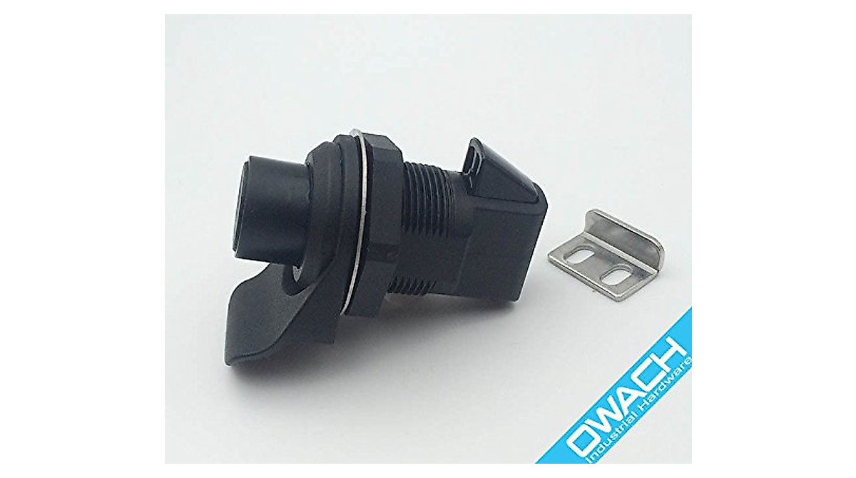 OWACH Marine Push Button Latch with Locking for Boat & RV Boxes